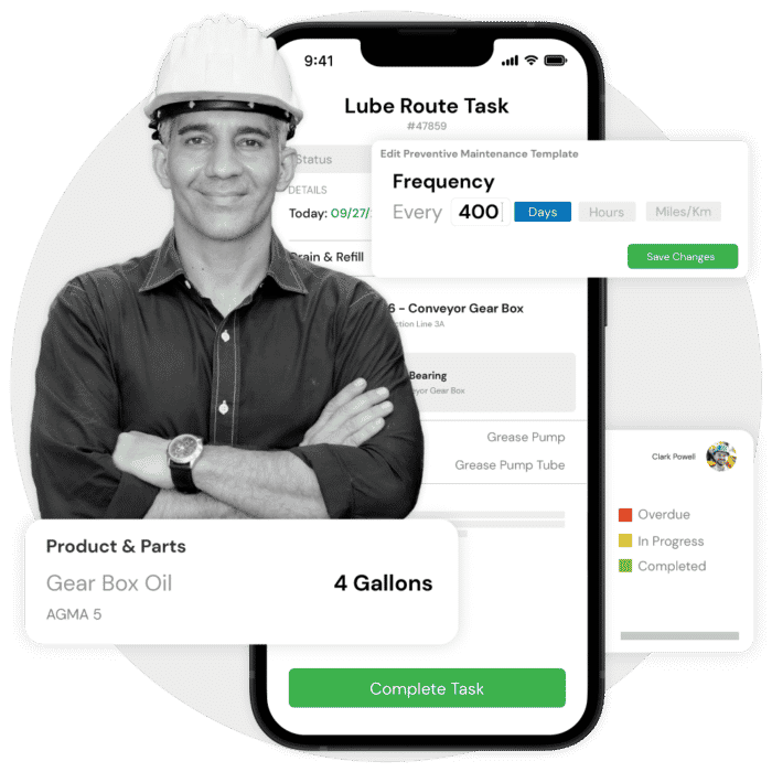 Lubrication Management Software | PM Templates | Offline App