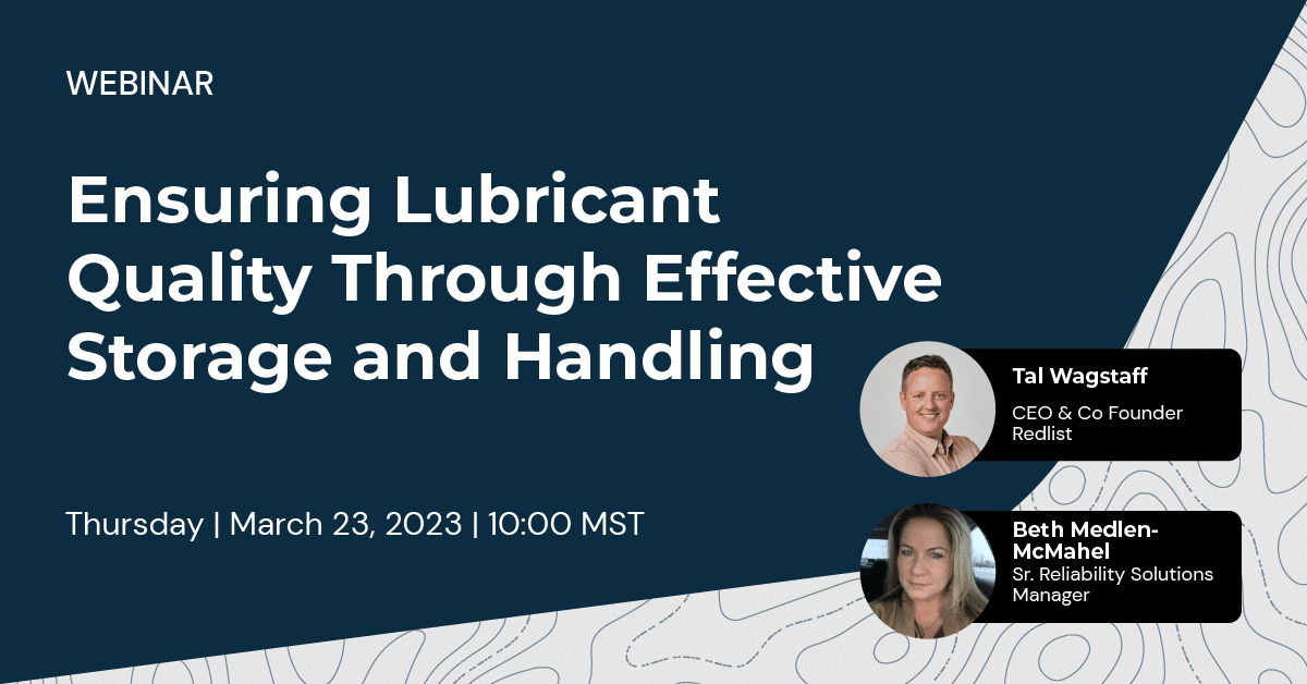 Ensuring Lubricant Quality Through Effective Storage and Handling - Redlist